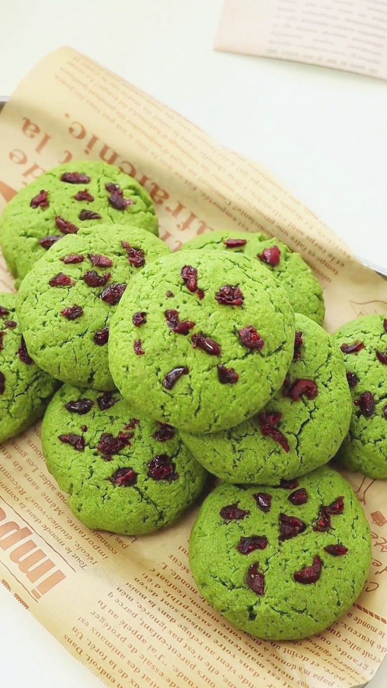 Matcha Mochi Cookies (Easy and Chewy) - Cafe Deluxe