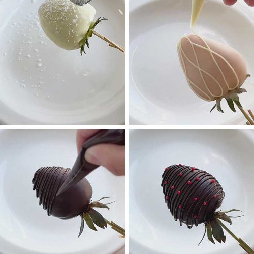How to Make Perfect Chocolate-Covered Strawberries - Cafe Deluxe