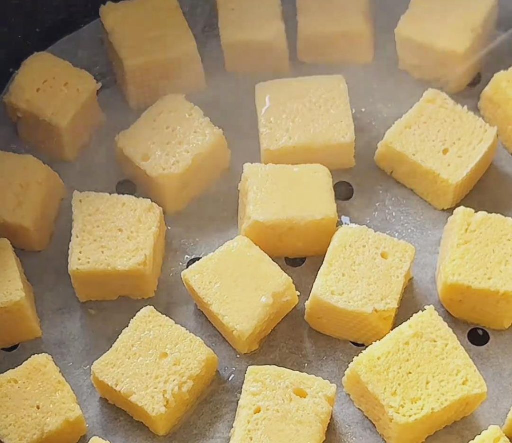 Healthier Air Fried Mantou in 20 Minutes - Cafe Deluxe