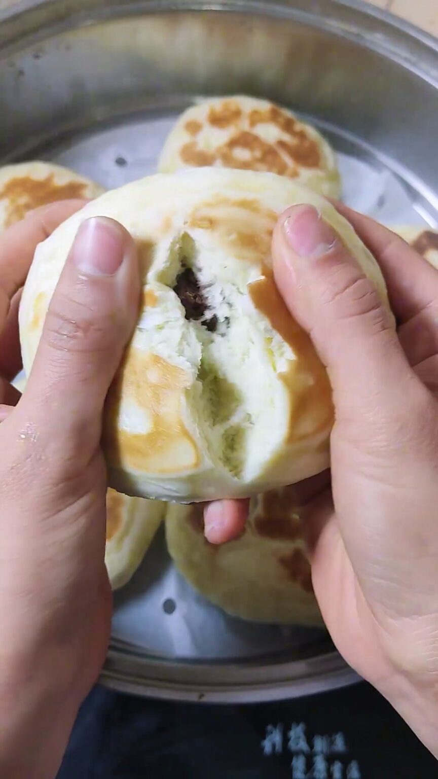 Ultra-Soft Steamed Red Bean Bread (Baby-Friendly) - Cafe Deluxe
